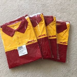 DHL | Tops | Dhl Polo Uniform Streetwear Tokyo Japan Fashion | Poshmark